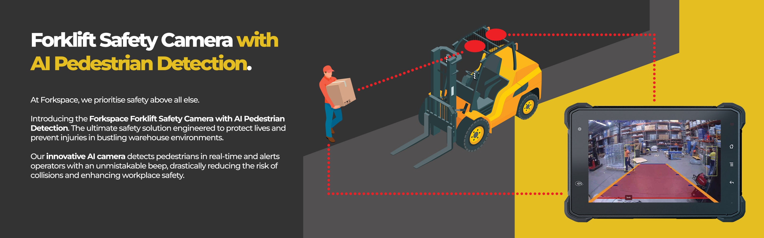 Forklift Camera With AI – ForkSpace